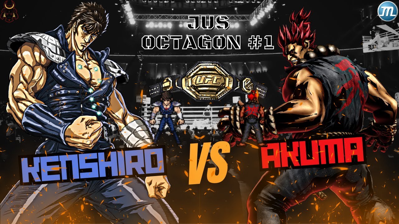 Kenshiro vs Akuma | JUS OCTAGON #1 | MUGEN - YouTube