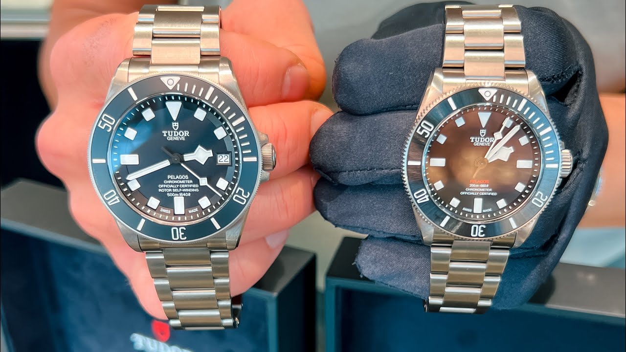 Tudor Pelagos 42 vs 39 - YouTube