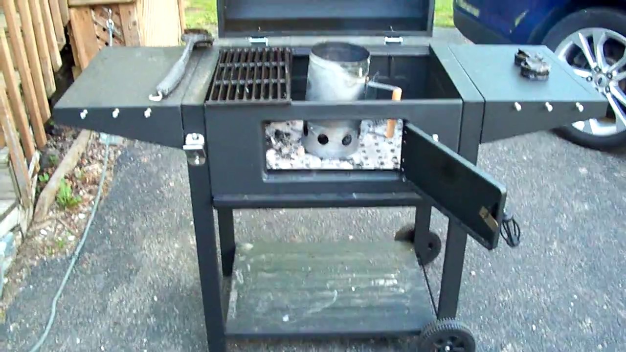 Master Chef Charcoal BBQ, Charcoal Chimney, and Smoker Puck review ...