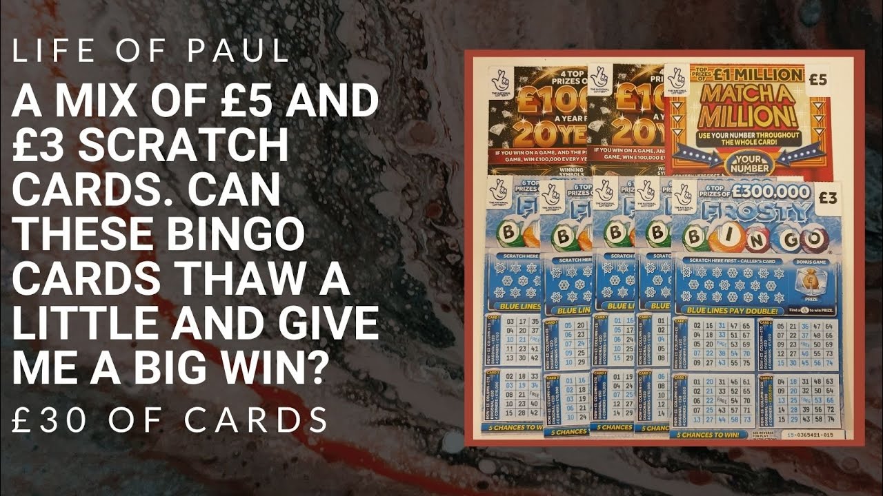 £15 Frosty Bingo scratch tickets for you to enjoy along with £15 of £5 ...