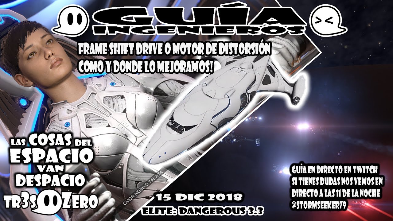 VR Elite: Dangerous - Guía Ingenieros - Frame Shift Drive o Motor de ...