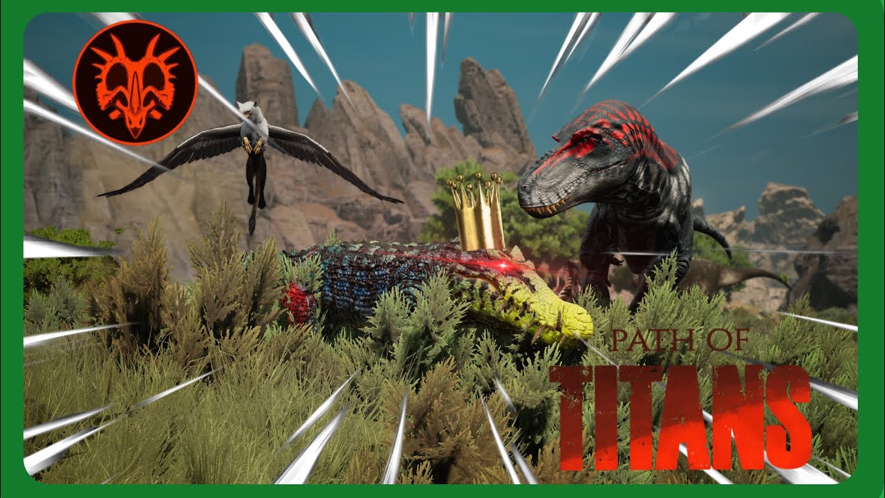 ''King Kapro is here to Rule!''~ Path of Titans Kaprosuchus Mod ...