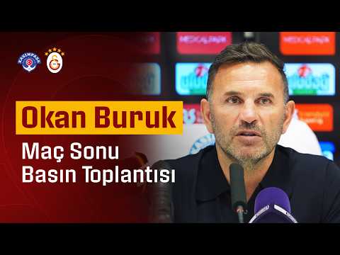 🔴 Teknik direktörümüz Okan Buruk’un, maç sonu basın toplantısı #KASvGS
