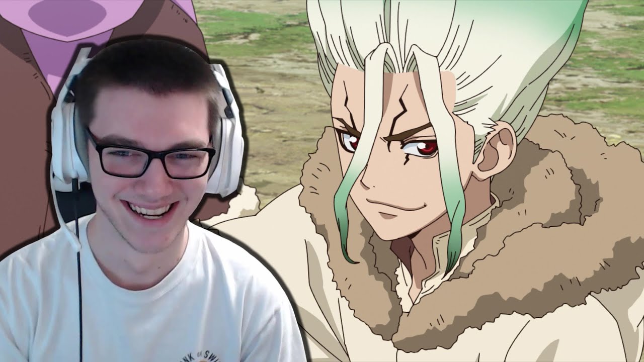 SENKU'S PHONE! Dr. Stone Episode 23 Live Reaction - YouTube
