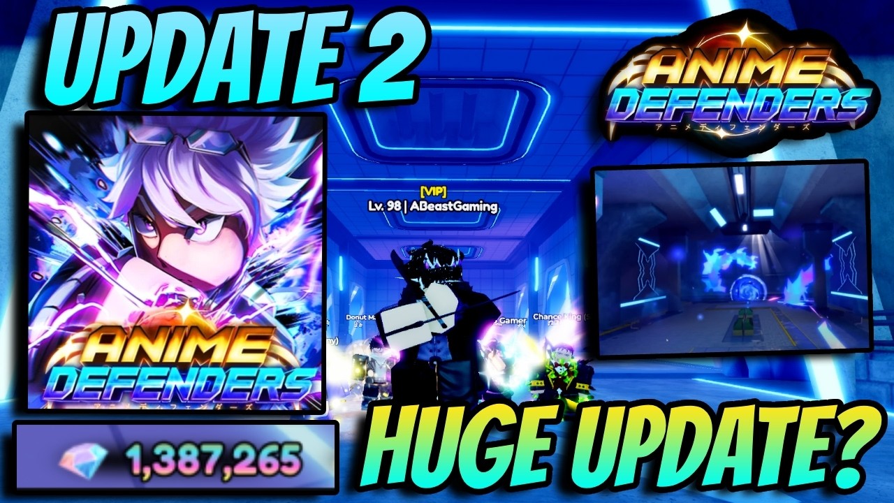 Anime Defenders Update 2 IS *FINALLY* Here.. Huge Update (Must Watch ...
