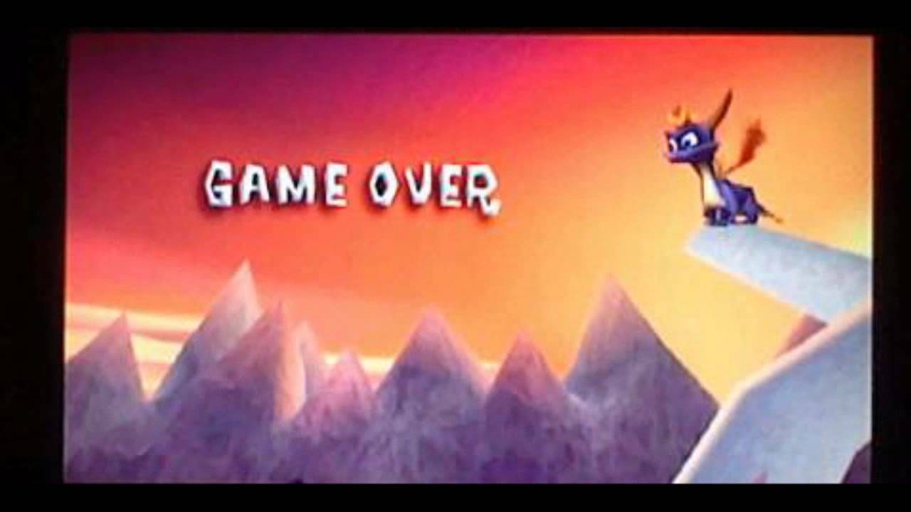 Spyro 2: Ripto's Rage Game Over - YouTube