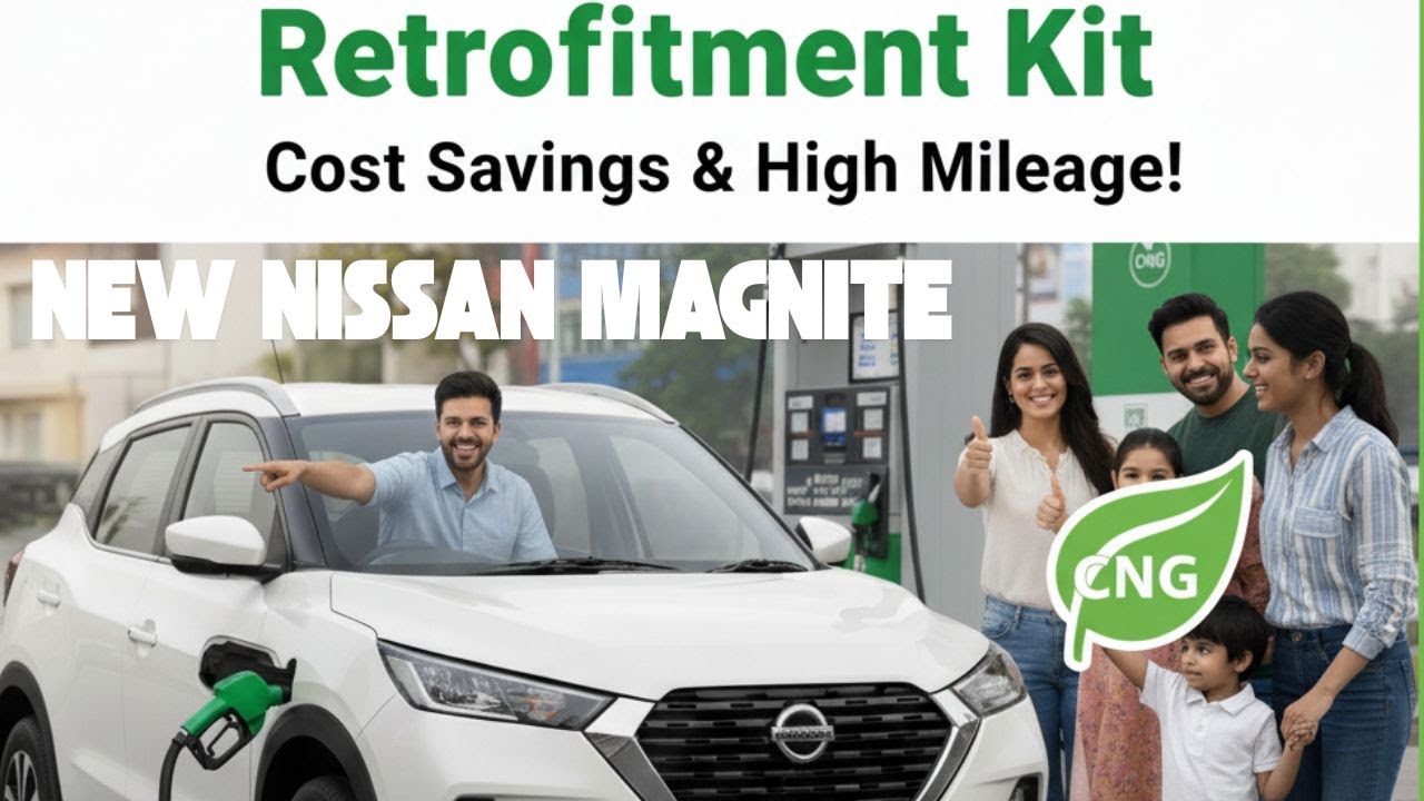 New Nissan Magnite CNG: Price, Mileage & Review! - YouTube