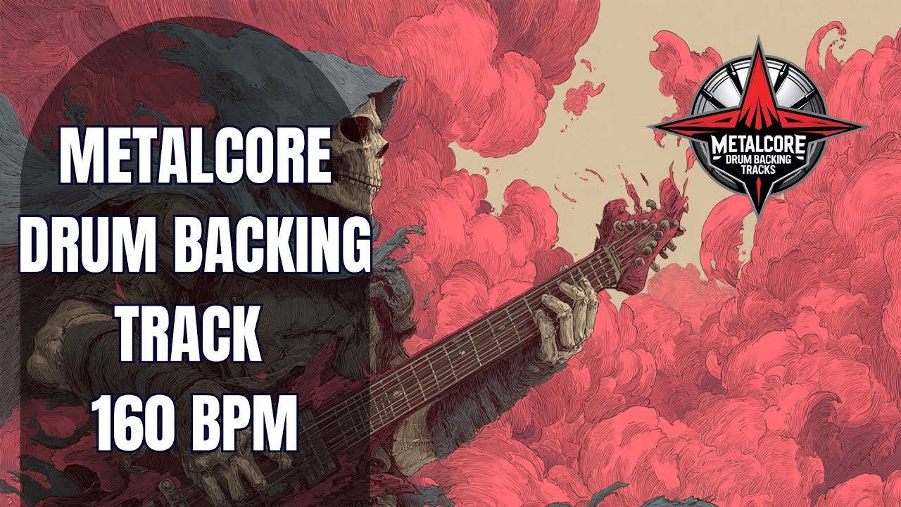 160 BPM Metalcore Drum Track – Fast and Relentless Groove - YouTube