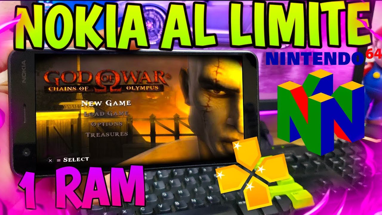 Emulador de PSP Y NINTENDO 64 En un NOKIA con un 1GB DE RAM ¿FUNCIONO O ...