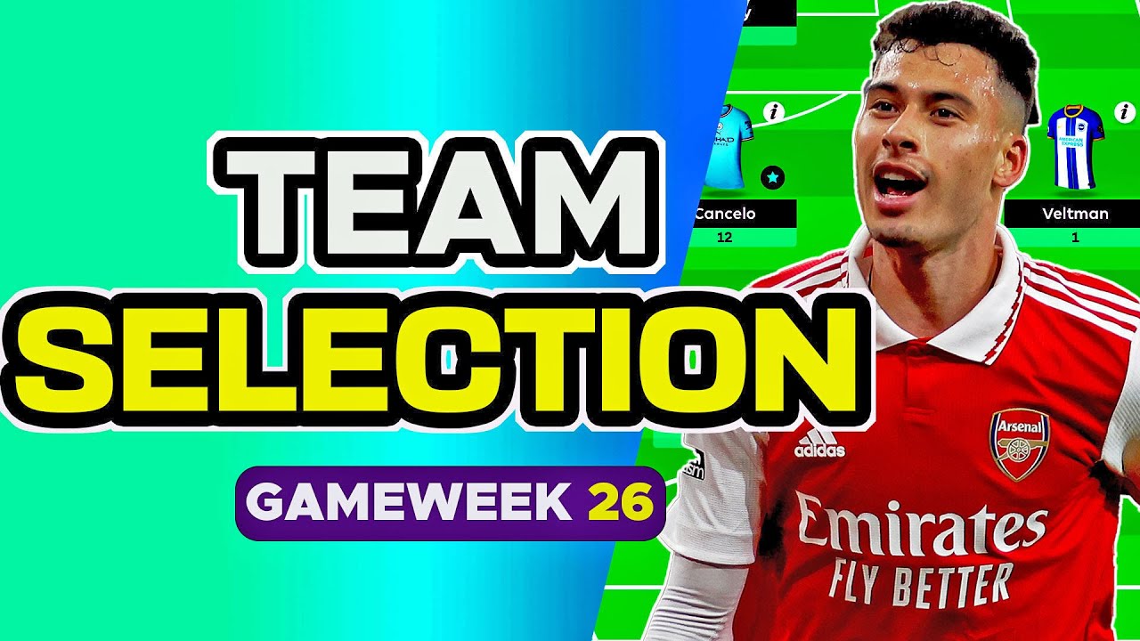 My GW26 Team Selection | Wildcard Active ? | Transfers | Fantasy ...