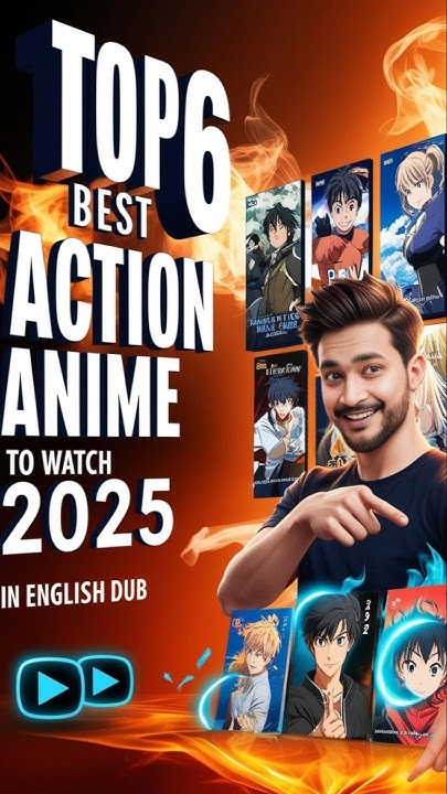 Top 6 Best Action Anime To Watch 2025 in English Dub - YouTube