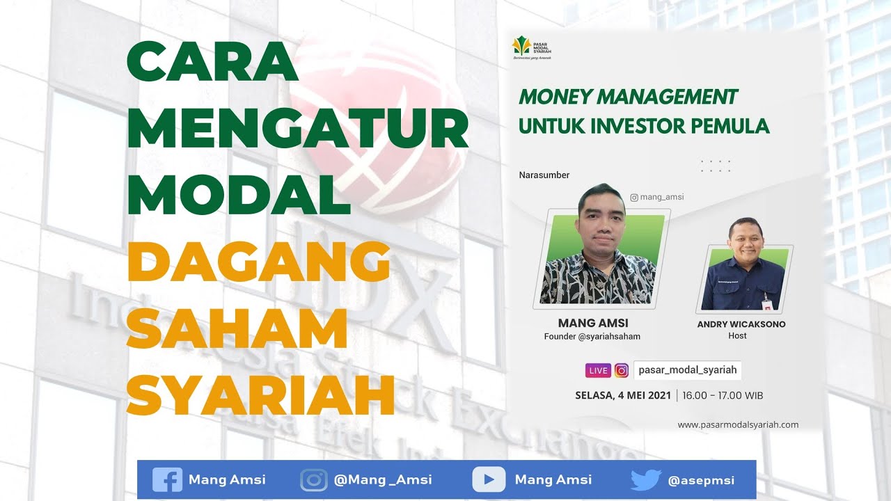 THE RULE OF 2% & 6%: BAGAIMANA MENGATUR MODAL DAGANG SAHAM ?? - YouTube