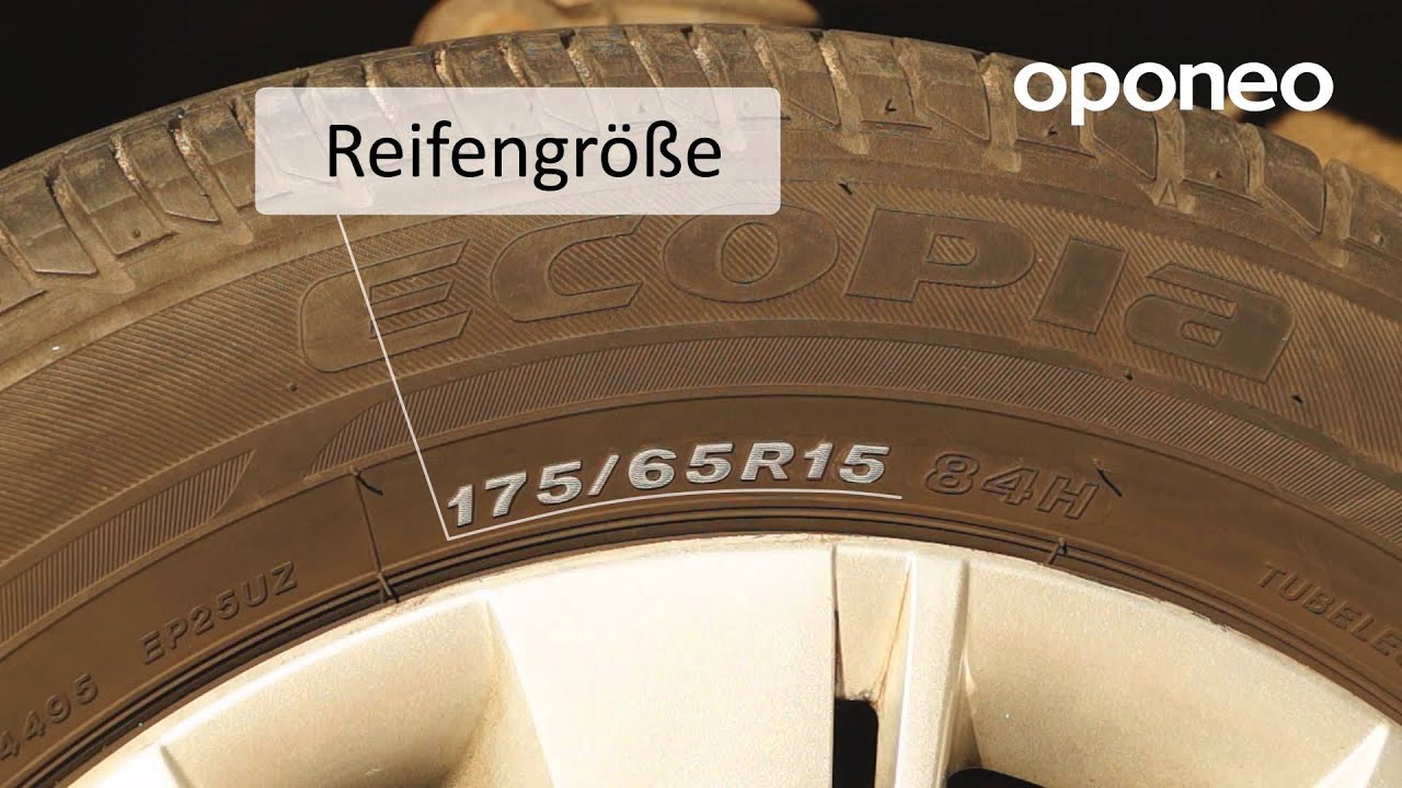 Die Richtige Auswahl Der Reifengr e Ratgeber Oponeo YouTube