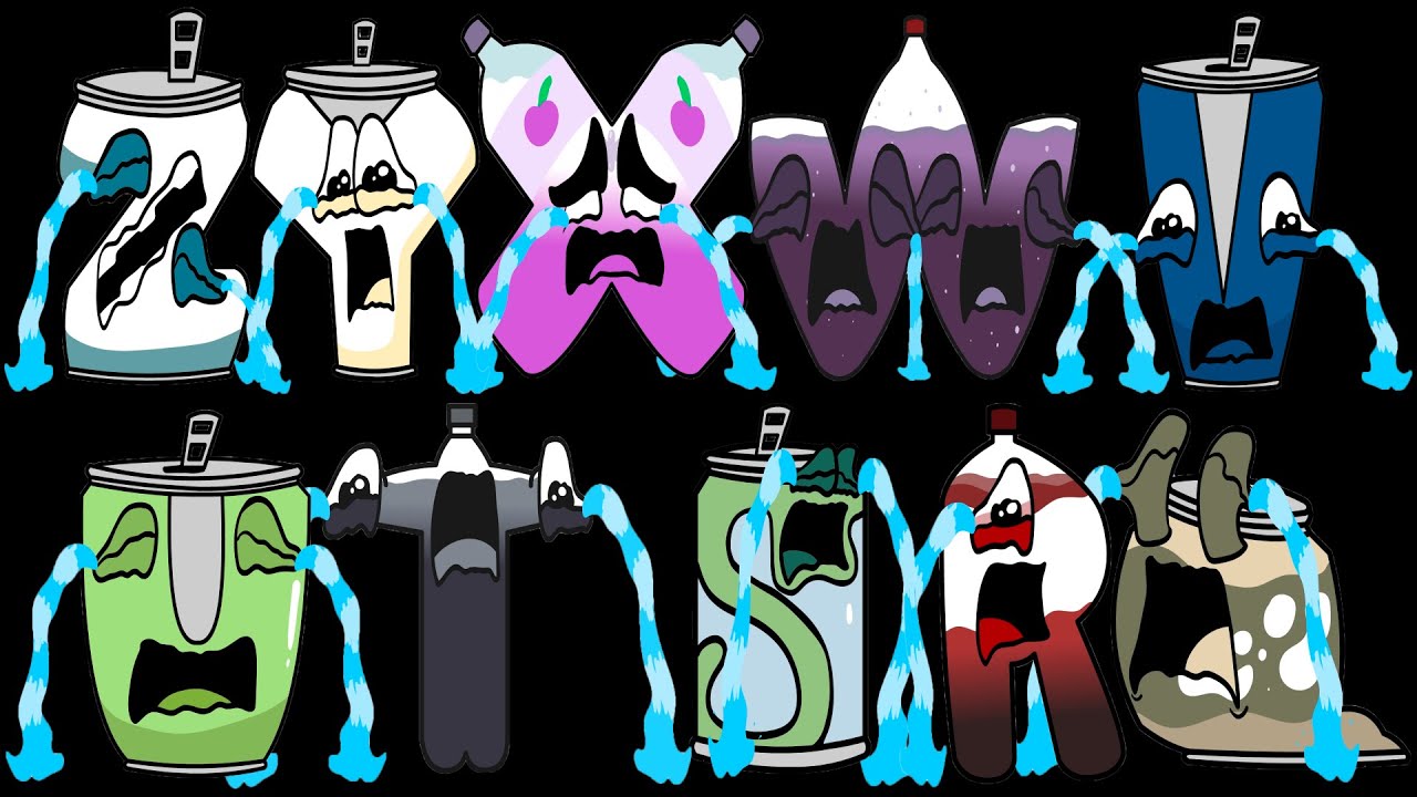 Alphabet Reverse toy (All Letter..) BUT THEY ALL CRYING BOTTLES 3 - YouTube