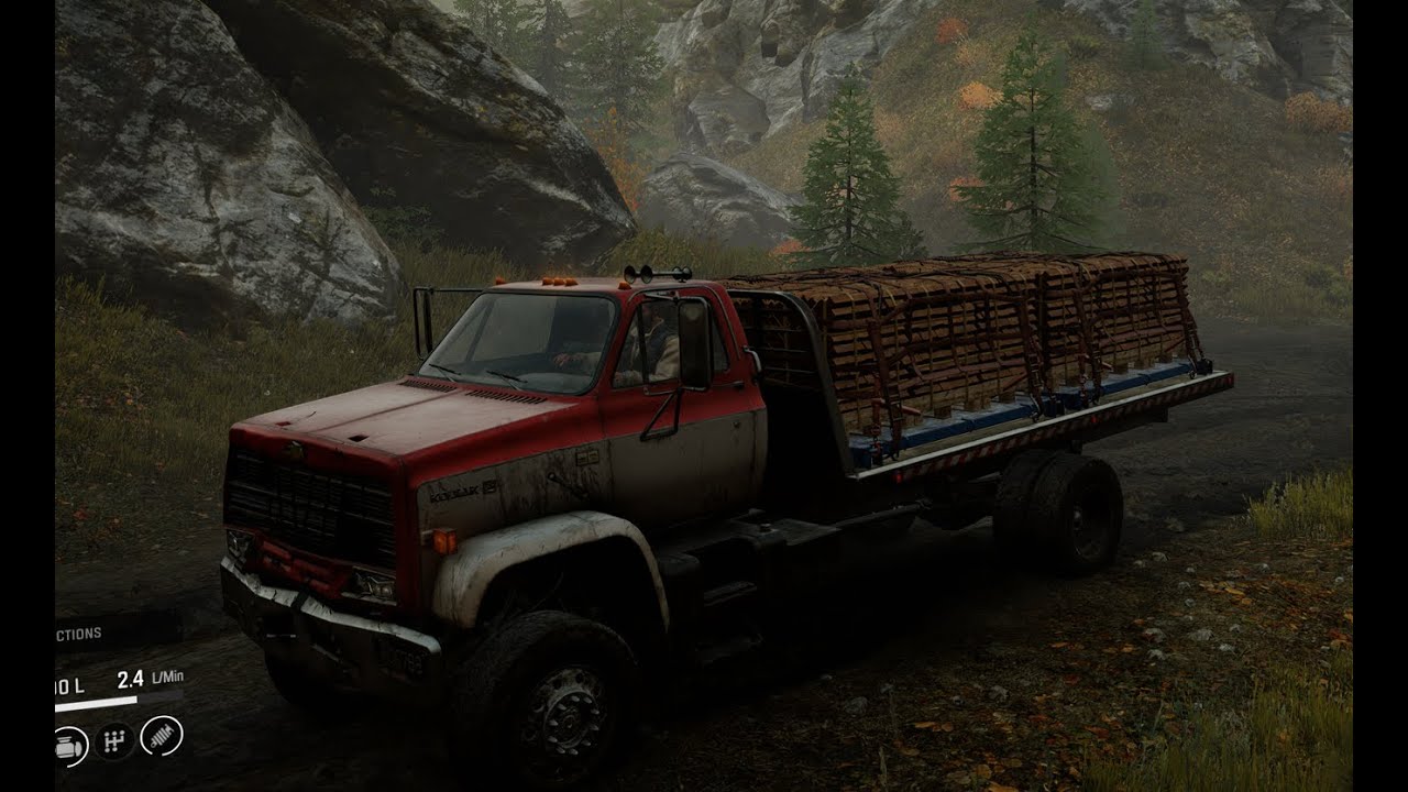 SnowRunner Walkthrough Part 10 - Fallen Powerline - YouTube