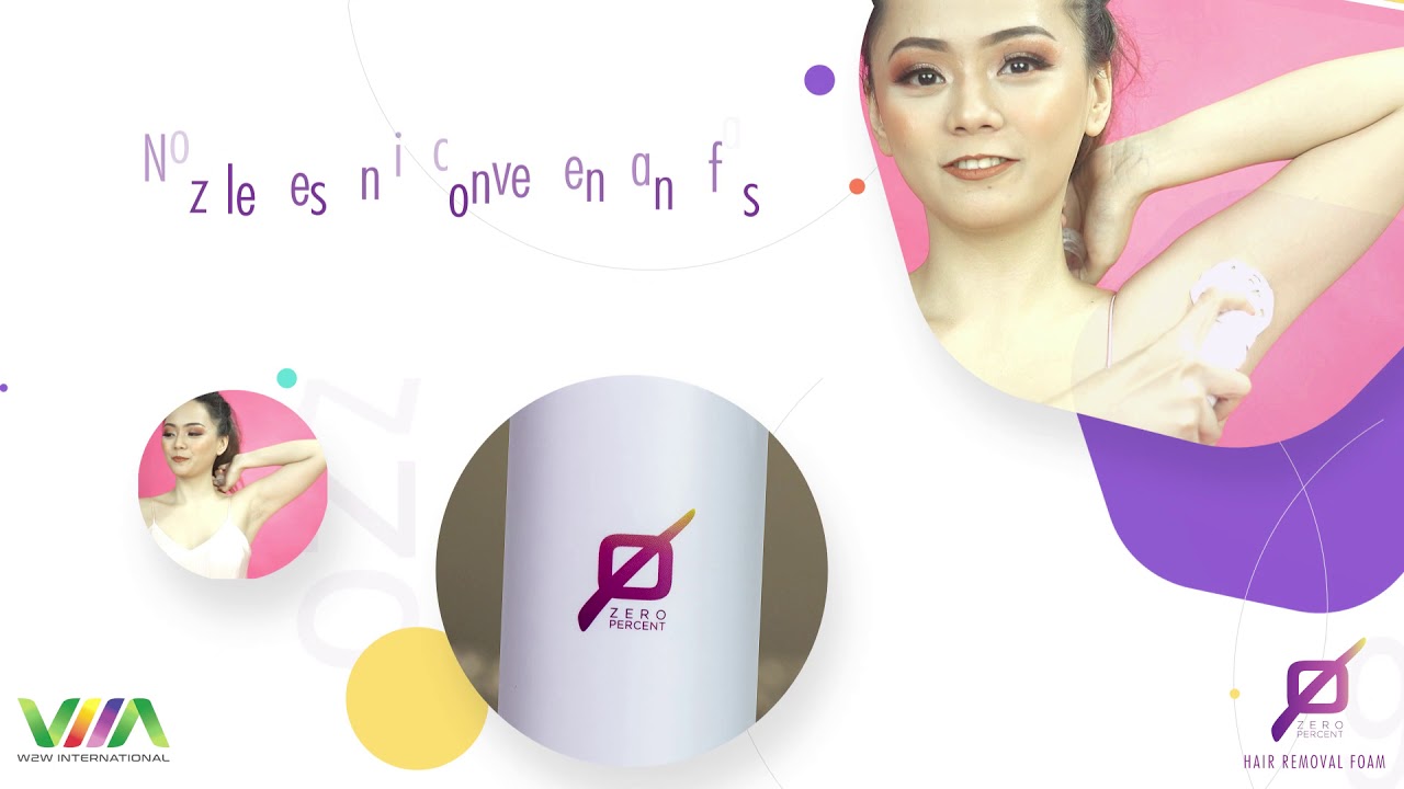 【0% ZERO PERCENT】 | Hair Removal | 全球首创纳米胜肽除毛喷雾 | - YouTube