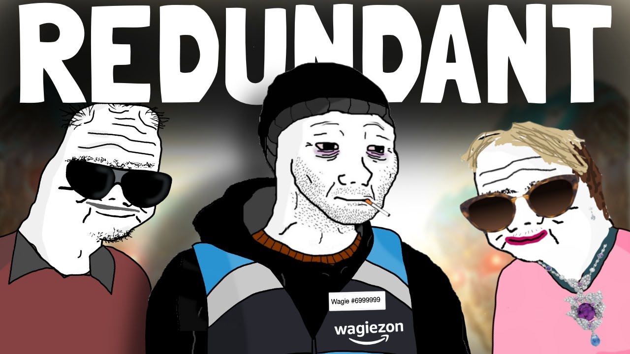 WOJAK DOOMER FIRED BY AI FROM HIS AMAZON JOB - YouTube