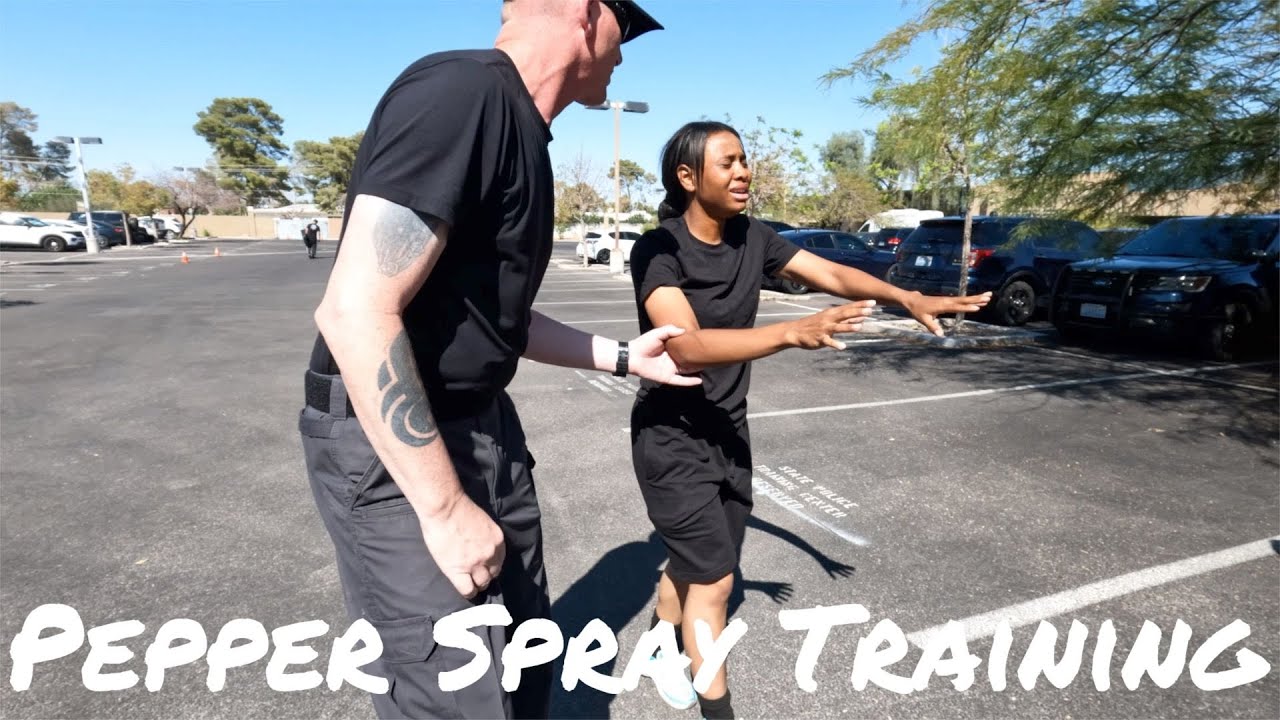 OC - Pepper Spray Training NV DPS Police Academy 94 - 5 - YouTube