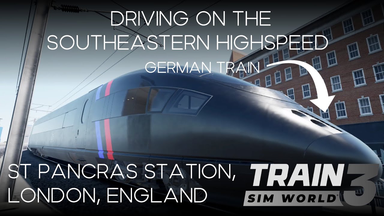 The ICE3 is A BEAST! Driving the ICE3 on the Southeastern Highspeed ...