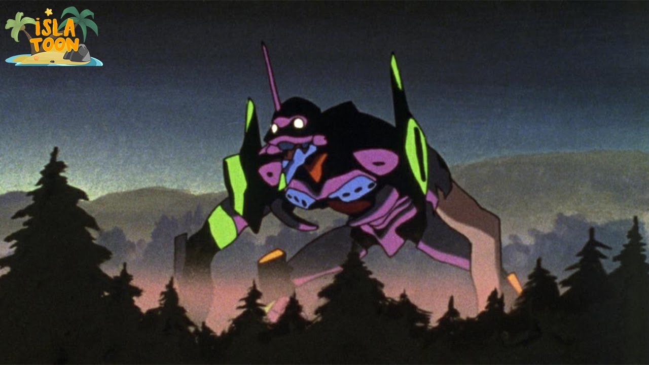 El EVA 01 Despierta - Brillantes Momentos de la Animación - YouTube