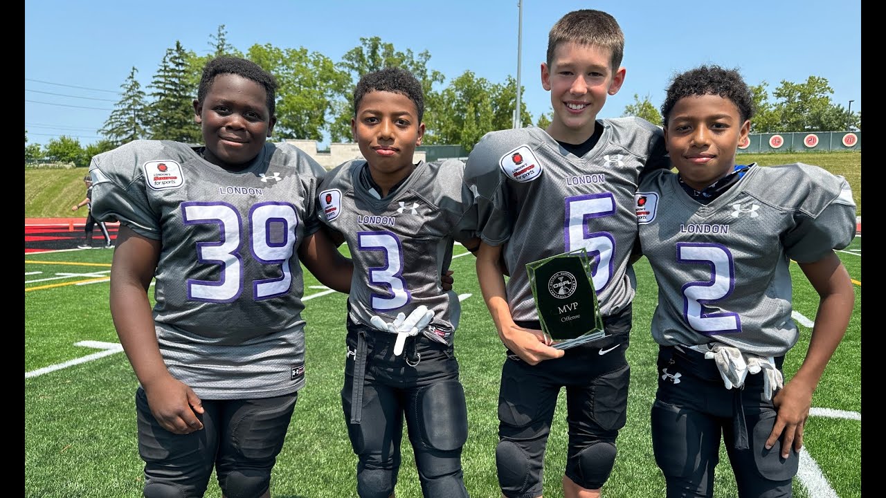 OSFL Championship (U12AAA Final) - Durham Dolphins vs London Jr ...