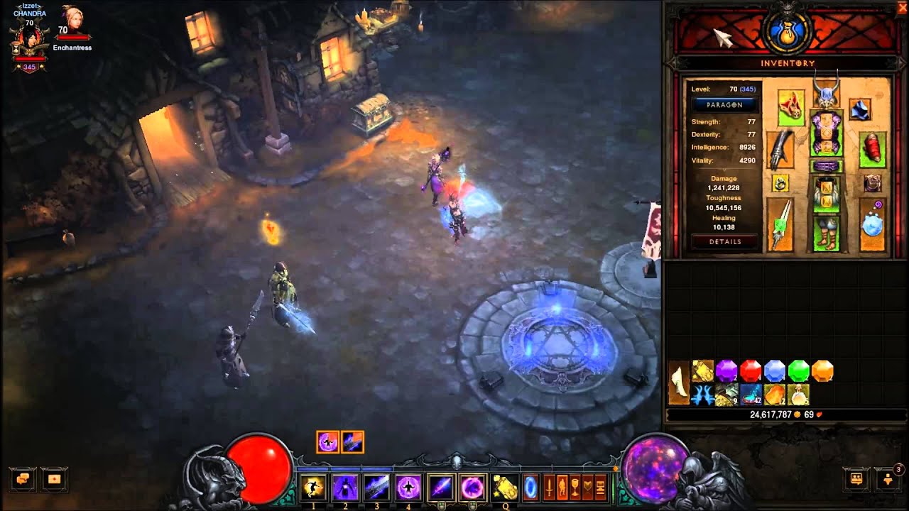 d3 ros 2.0.6 wizard guide to torment - YouTube