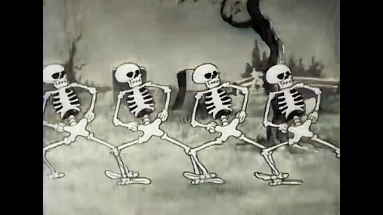Spooky scary skeletons sped up - YouTube