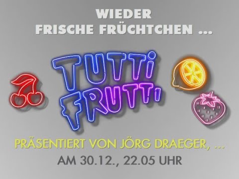 🍓 PROGRAMM-TIP 🍓 : JÖRG DRAEGER🍓PRÄSENTIERT TUTTI FRUTTI🍓BEIM RTL NITRO ...