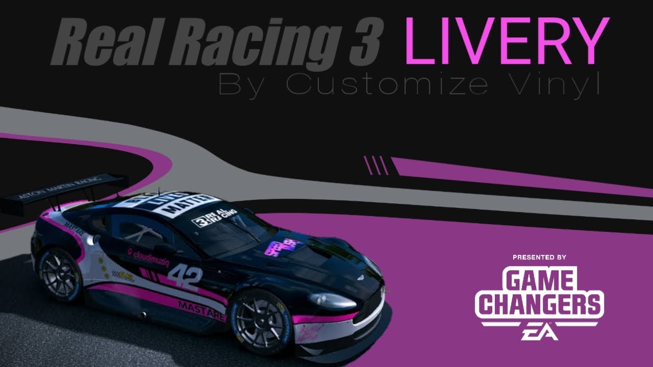 Real Racing 3 Customize Vinyl | Aston Martin GTE | EA Creator Network ...