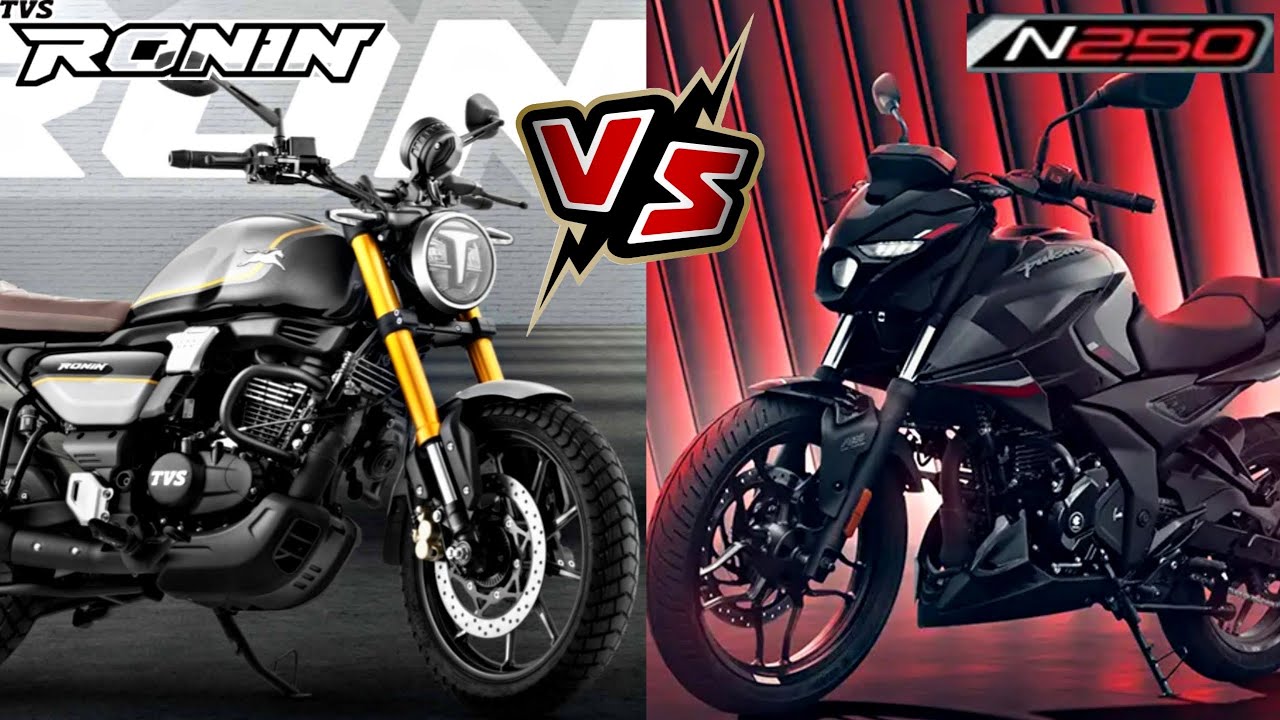 TVS Ronin ख़रीदे या Bajaj की Pulsar N250 - TVS Ronin Vs Bajaj Pulsar ...