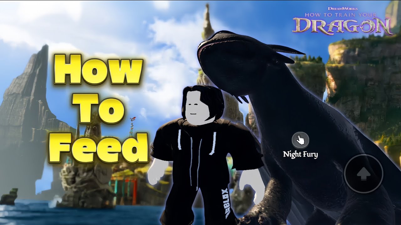 How To Train Your Dragon Roblox - How To Feed Your Dragon - YouTube