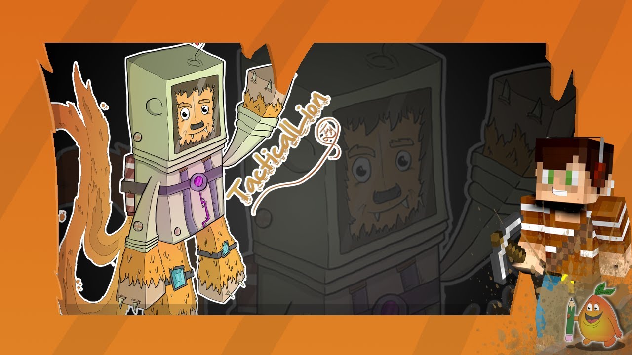 Minecraft Speed art: T-Shirt Design for @TacticalLion - YouTube