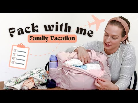 Pack With Me! Beach Vacation Family of 4