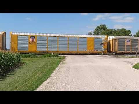 Norfolk Southern 4452 and WFRX 8859 Leading NS 121 in Tolono, IL - YouTube