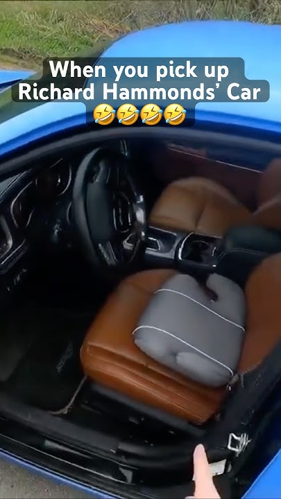 Dodge Charger Hellcat driven by Richard Hammond, he left his seat😆 #drivetribe #srthellcat #car ...