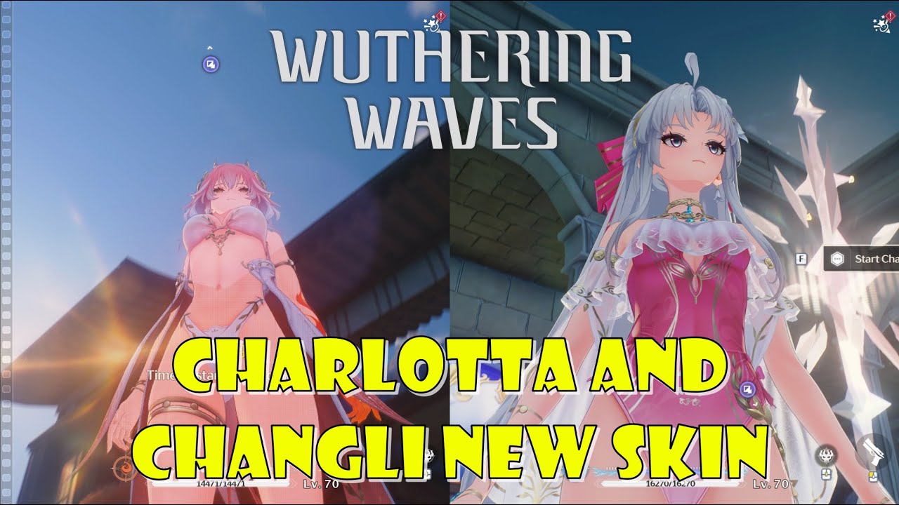 Changli and Charlotta new Skin/Outfit Showcase, 2.4 Patch - Wuthering ...