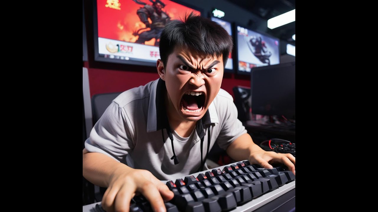 Spoiled Chinese kid gets angry at his favorite video game - YouTube