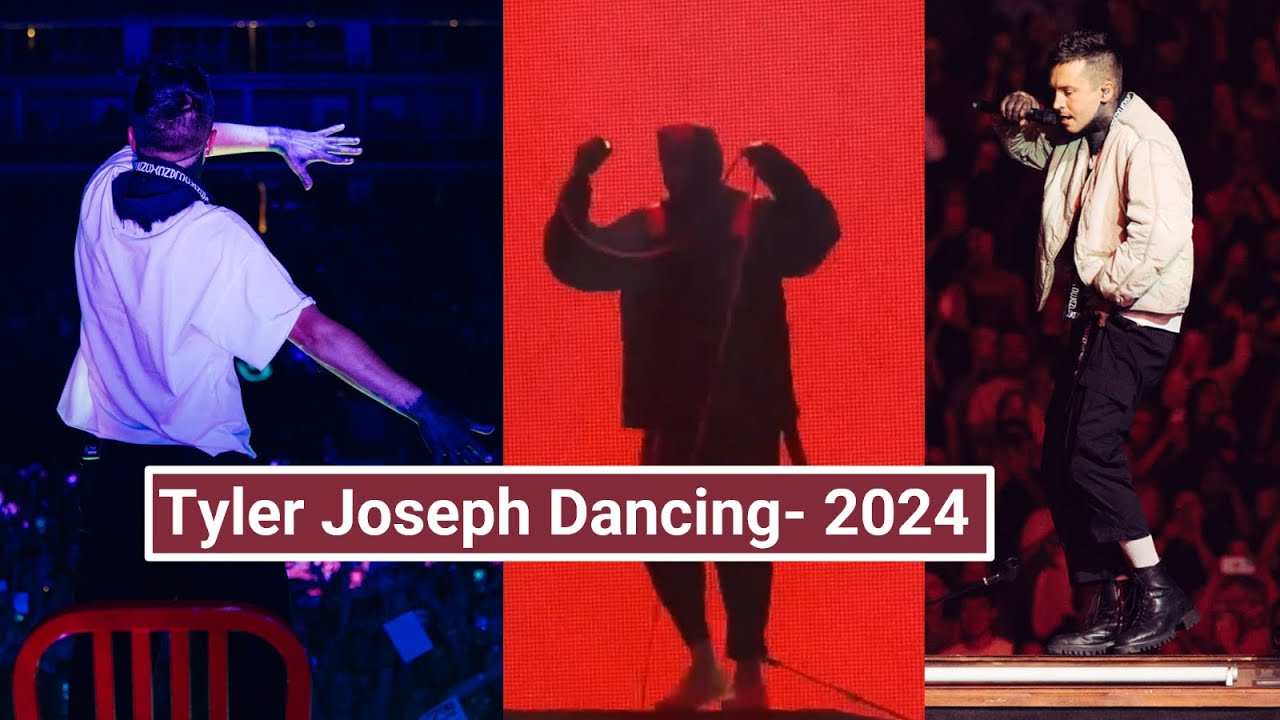 Tyler Joseph dancing compilation- 2024 - YouTube