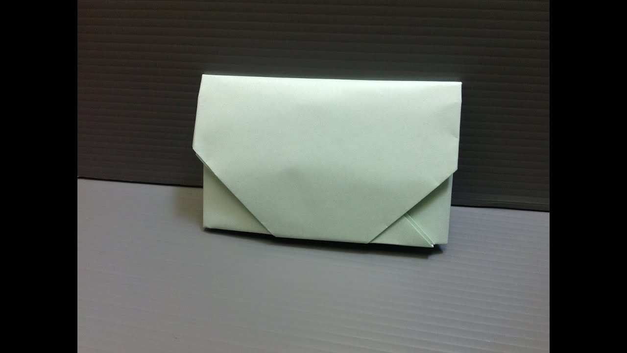 Daily Origami: 173 - Case - YouTube