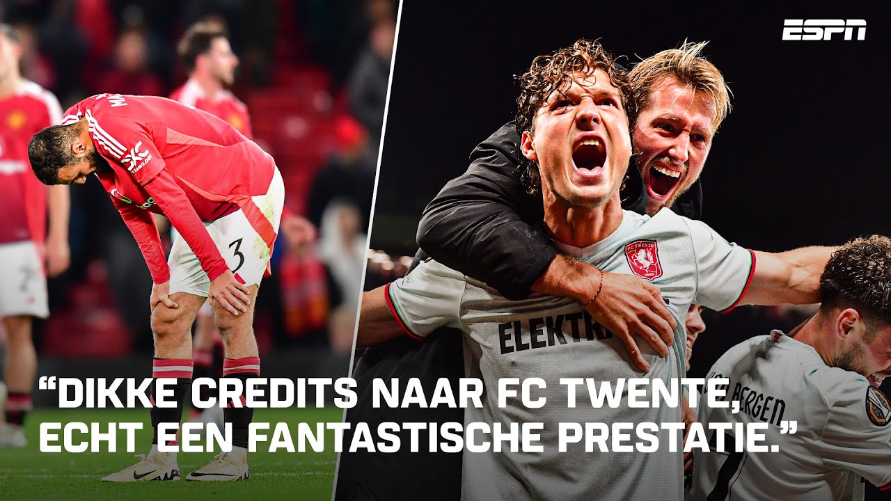 👏 FC Twente VERRAST VRIEND en VIJAND op OLD TRAFFORD: "Echt HEEL KNAP ...