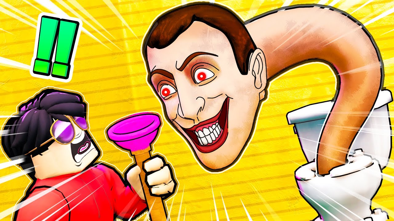 Me PERSIGUEN los BAÑOS SKIBIDI !! ☠🚽| El Magnum | Roblox - YouTube