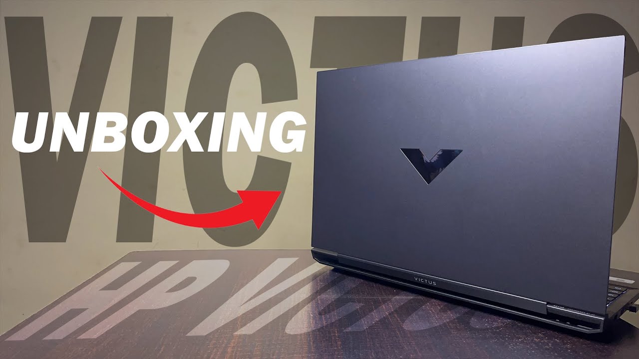 HP VICTUS 16: Unboxing & Looks *Best Budget Gaming Laptop - YouTube