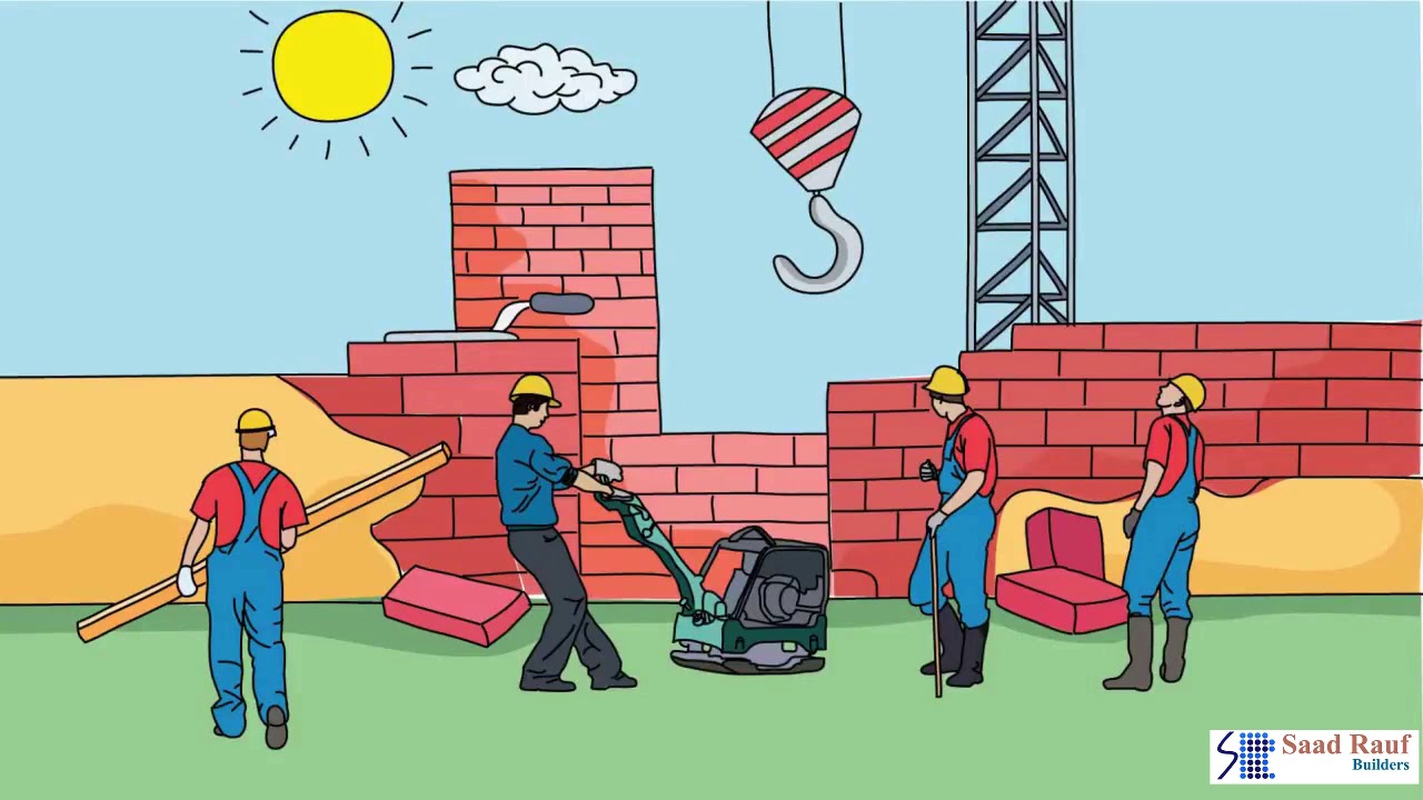 Sample Video Ad for Saad Rauf Builders - Construction Company, Lahore ...