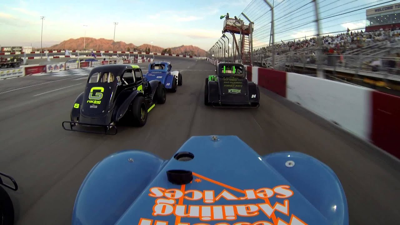 Chris Trickle Legend Racing 5/11/13 Chris takes 2cd Place Car Cam - YouTube