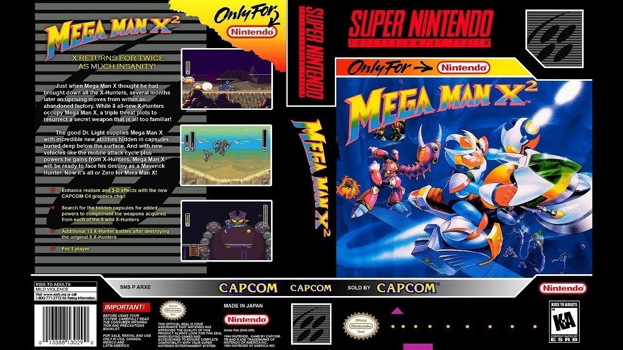SNES/SUPER FAMICOM - MEGA MAN X 2 - Прохождение (First run) 5 - YouTube