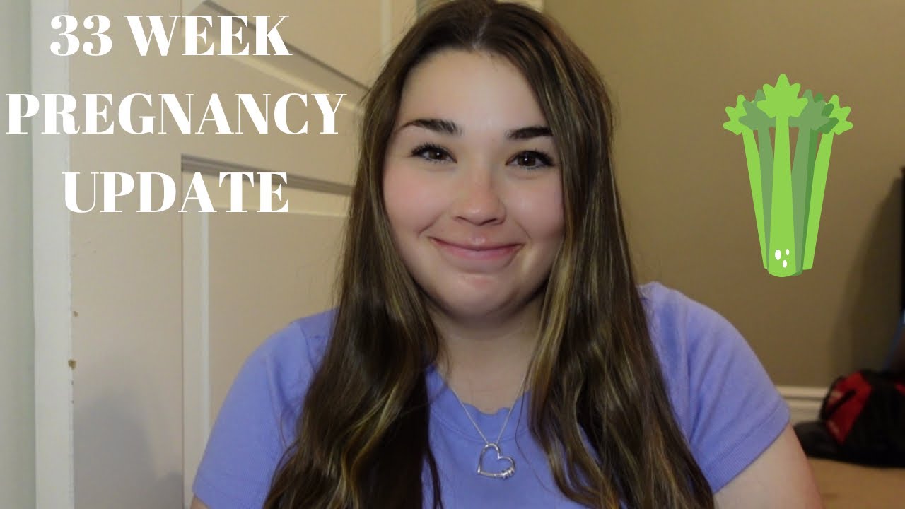 33 Weeks Pregnant • Bumpdate • - YouTube