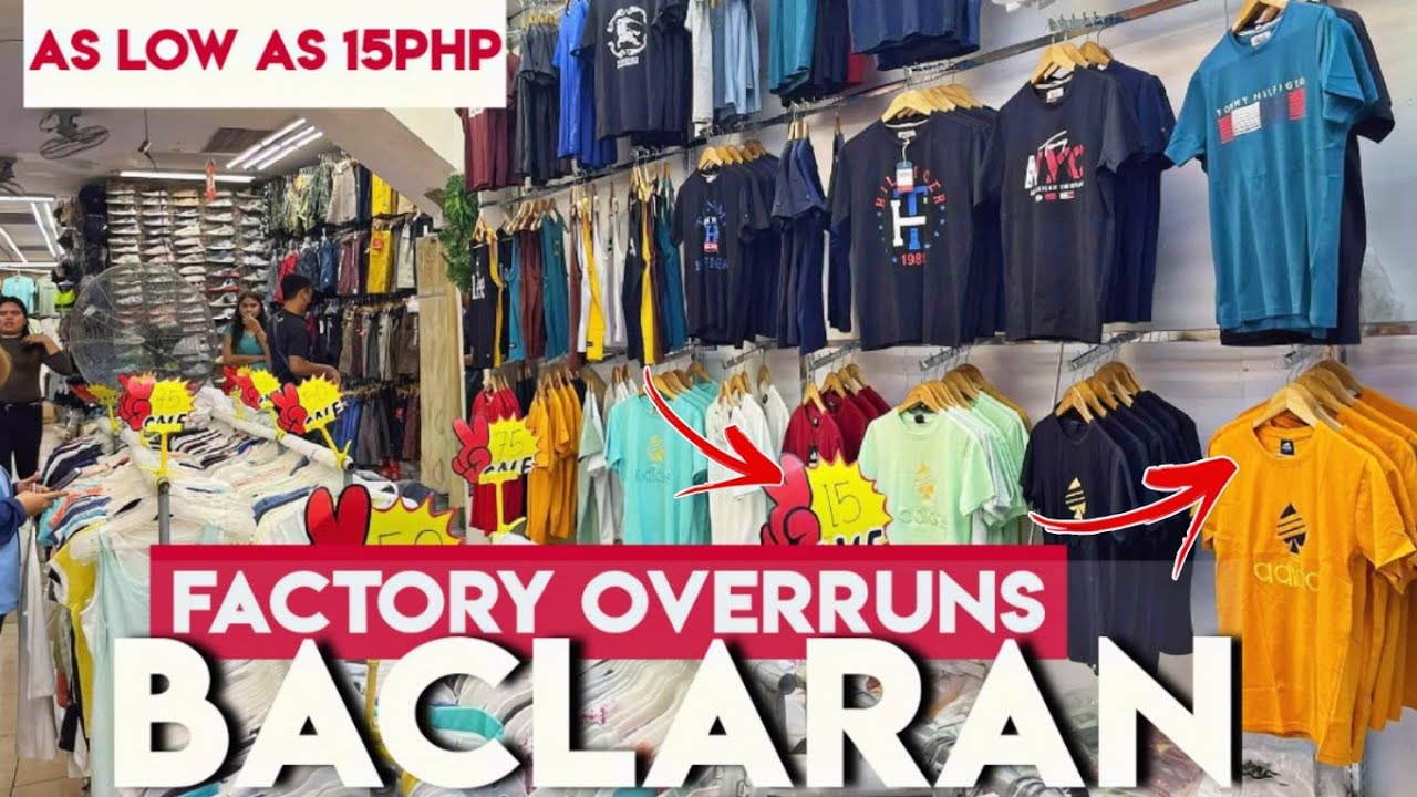 BACLARAN FACTORY OVERRUNS | As low as ₱15😱 - YouTube