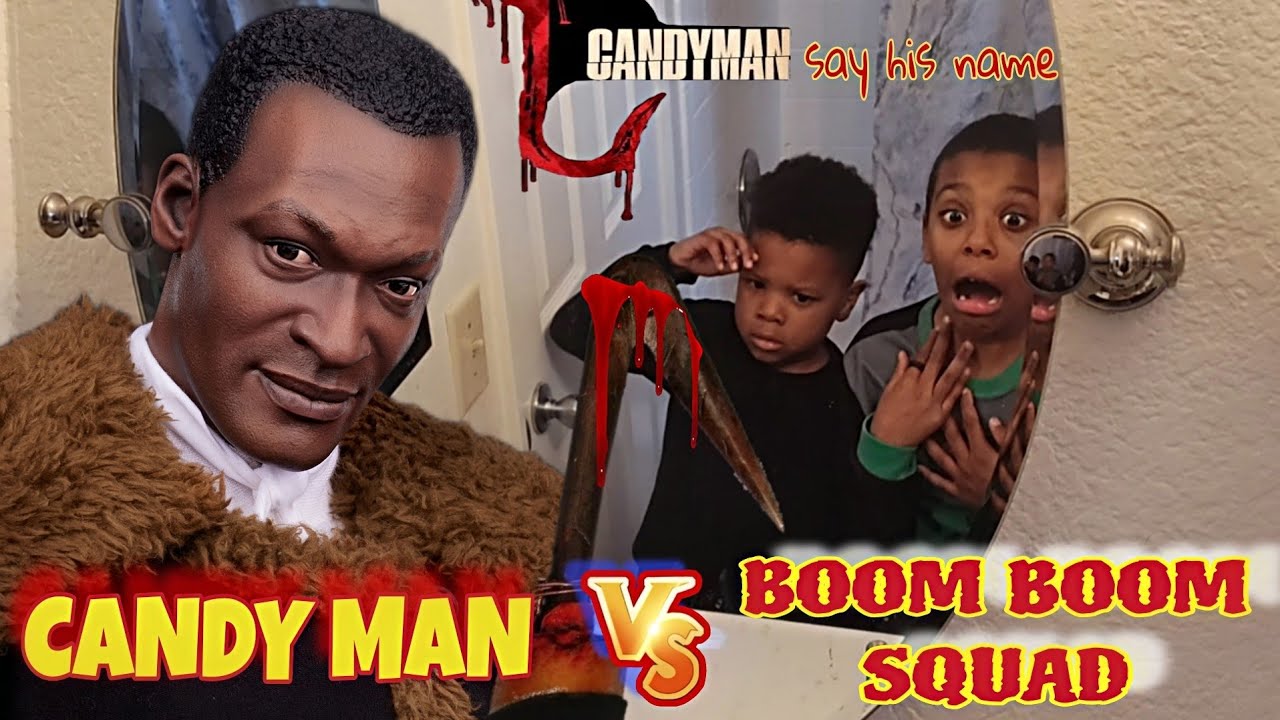 Terrifying Showdown: Kids Face Candyman in Epic Horror Battle!" - YouTube