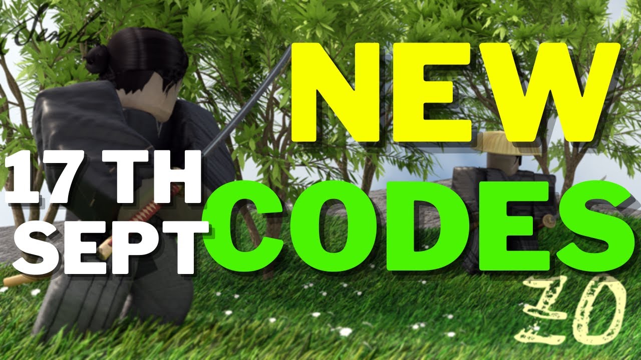 🔥 Roblox ZO SAMURAI Codes 2022 | Gift Code Roblox ZO SAMURAI September ...
