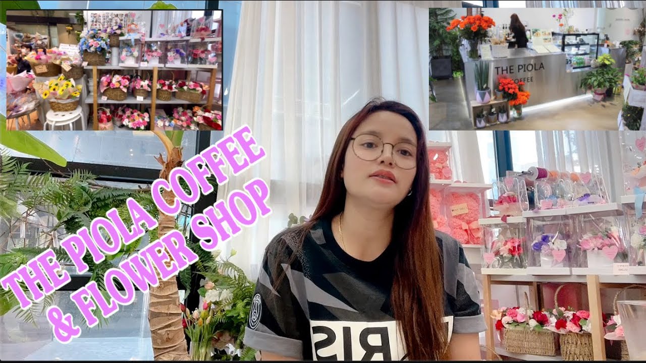 THE PIOLA COFFEE & FLOWER SHOP #KOREA2021 #MICHELLEBALINGIT - YouTube